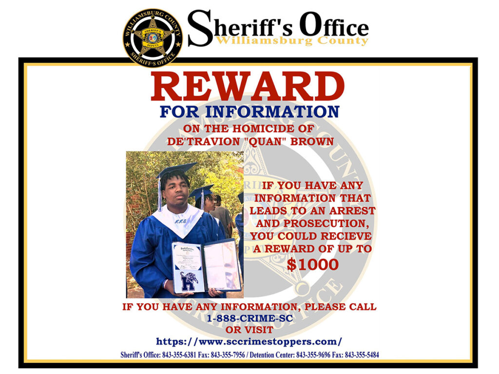 Charleston Area Police Asking for Help - Reward For Homicide